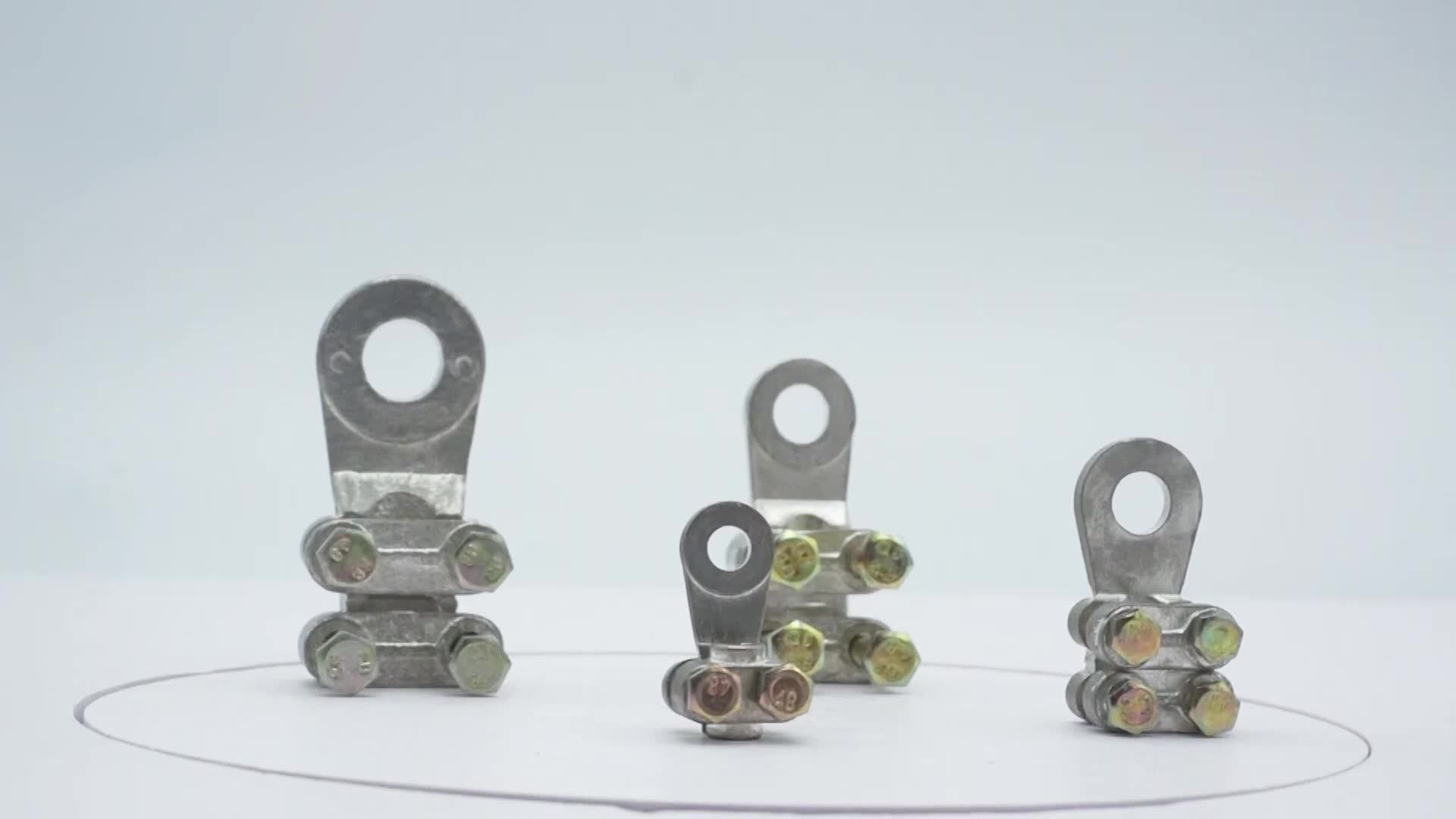 Cable Accessory Copper Cable Lug Electric Wire Clip Connectors Clamp ...