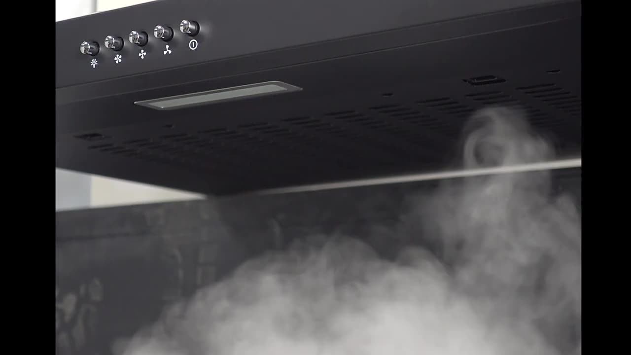 60cm Kitchen Air Extractor Cooker Hood Built In Stainless Steel Range ...