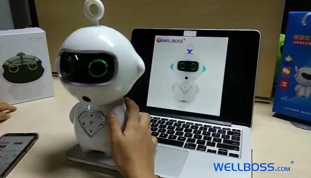 Kid Toys Ai Intelligent Companion Robot With Led Eyes English Learning ...