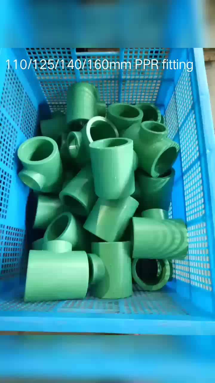 Large Size Ppr Pipe Fitting 110mm Tee 125mm Cross 140mm 160mm Flange ...