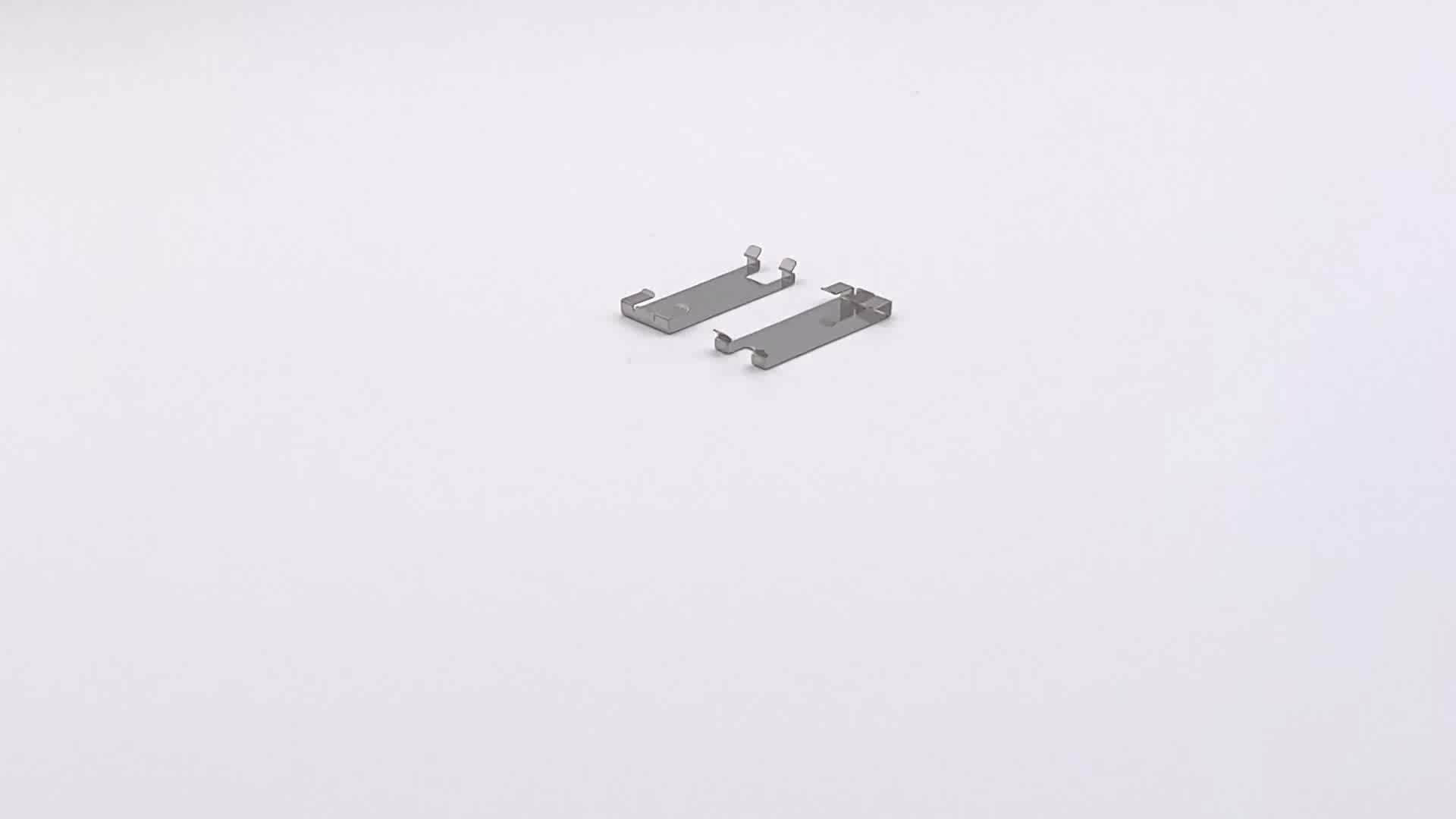 Small Stamping Parts Electrical Metal Leaf Contact Clip - Buy Stamping ...