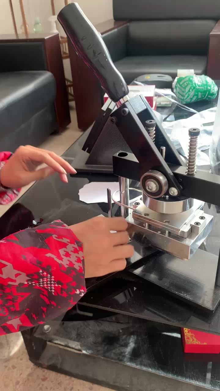 50*50mm 80*53mm Manual Rectangle Fridge Magnet Maker Machine All-metal ...