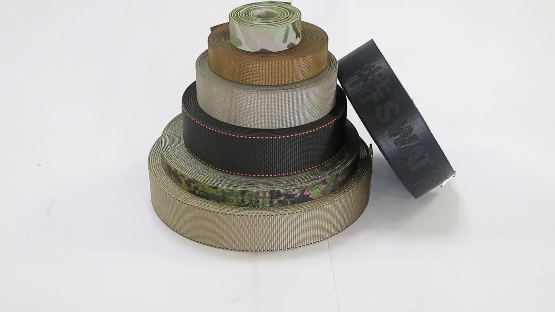 Jude Black Coyote Tan Brown Textile Weave Band Belt Mil Spec Foliage ...