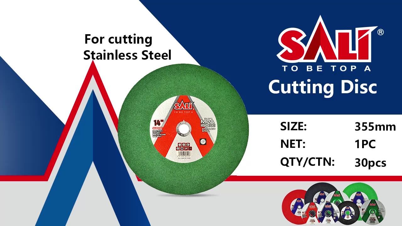 Sali Green Metal Cutting Disc 350*3.0*25.4mm 14inch Manufacturer ...