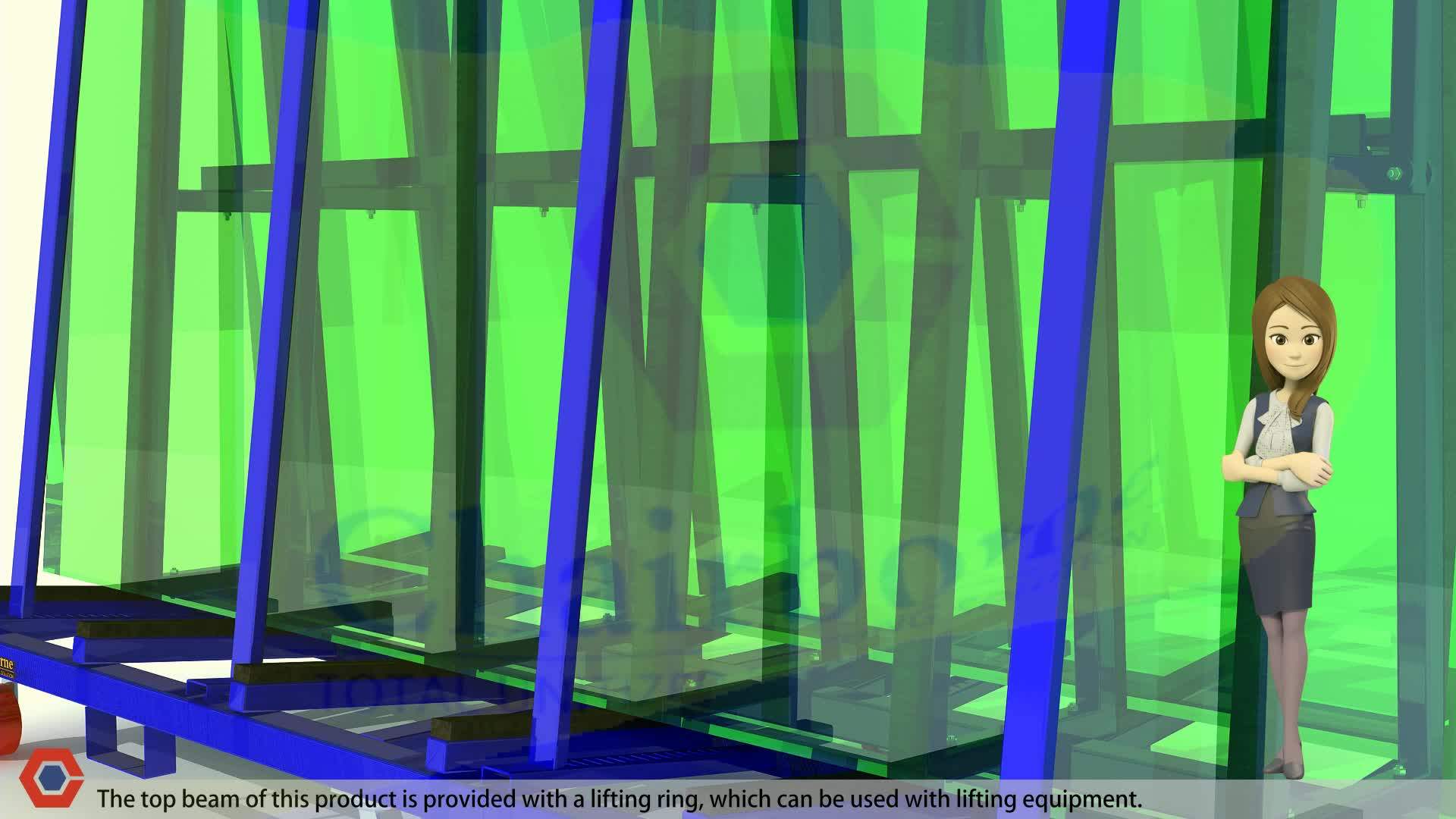 Heavy Duty A Frame Slab Buggy Transport Cart For Stone - Buy Stone Slab ...