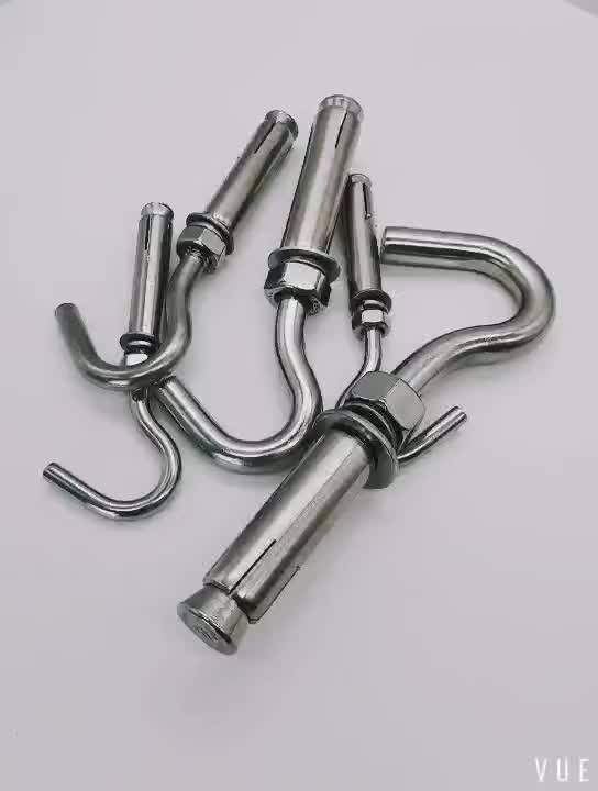 J Type Ring Hook Sleeve Expansion Anchor Bolts - Buy J Type Anchor Bolt ...