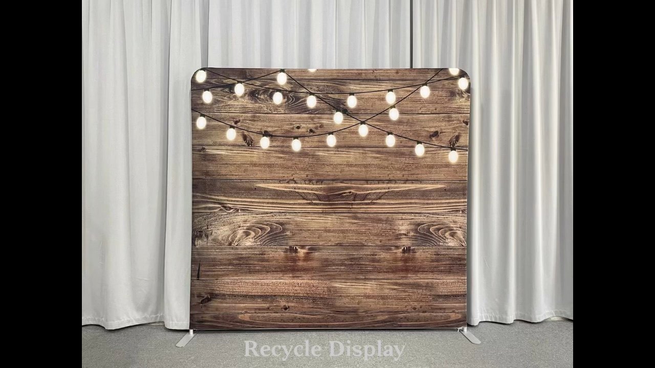 8x8 Photo Booth Backdrops Stands Backdrops Pillow Cover Tension Fabric ...