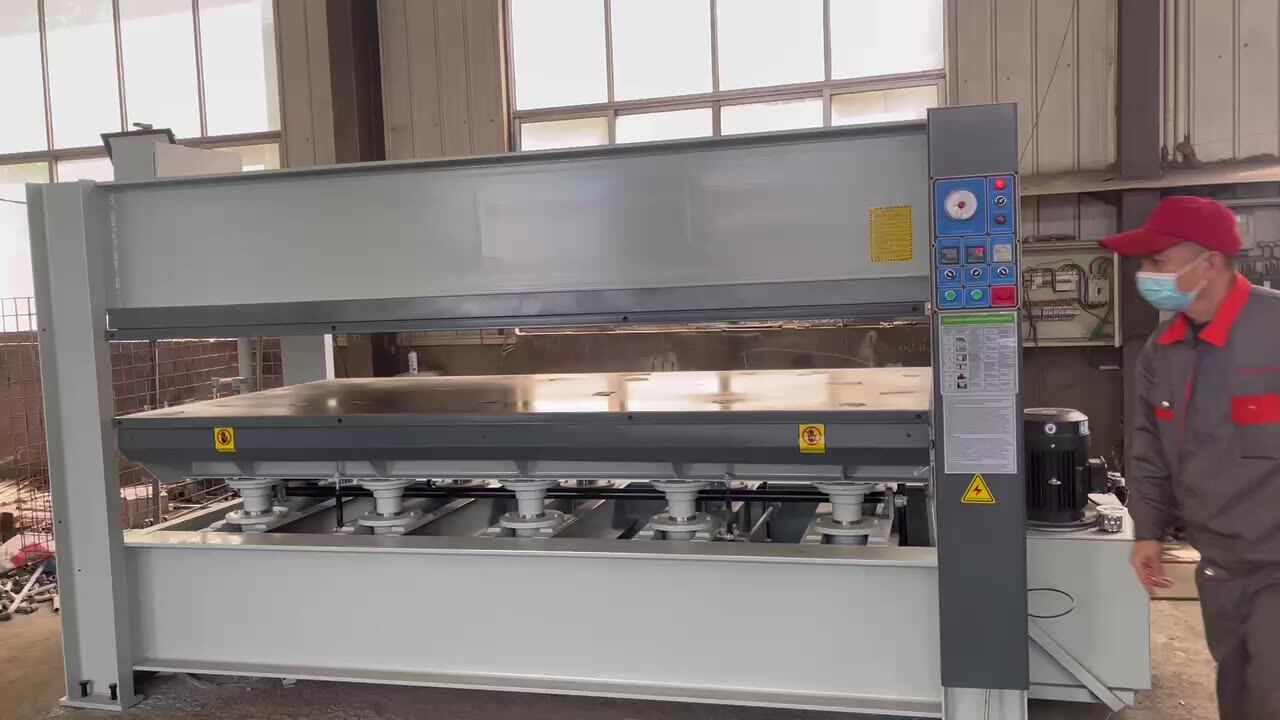 Flush Door Mdf Hydraulic Hot Press Machine Plywood Hot Press Machine ...