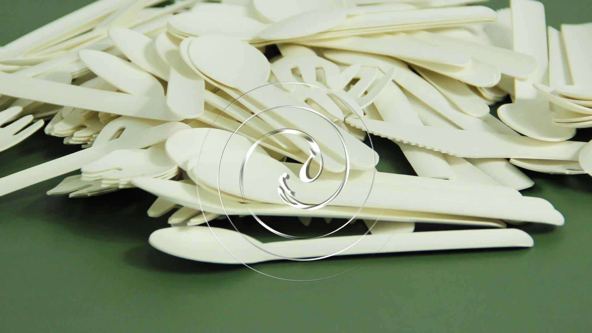 Oolima Custom Service Paper Cutlery Biodegradable Compostable ...
