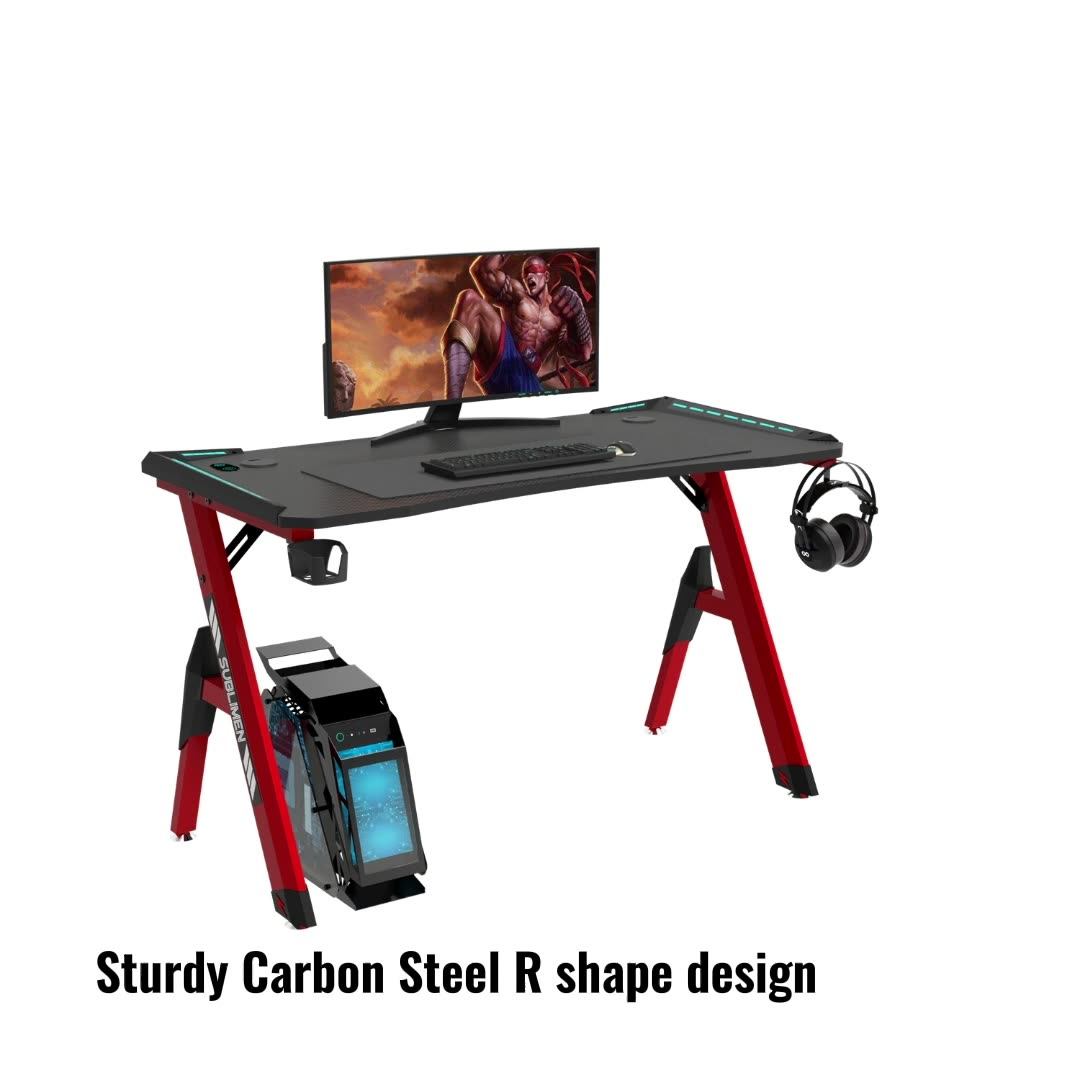 Luces Leds Juego De Mesa De Comedor Marmol Pc Computer Racing Gamers ...