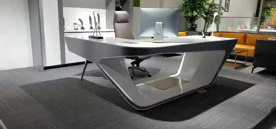 High-tech Modern Ceo Boss Executive Table Office Computer Table Design ...