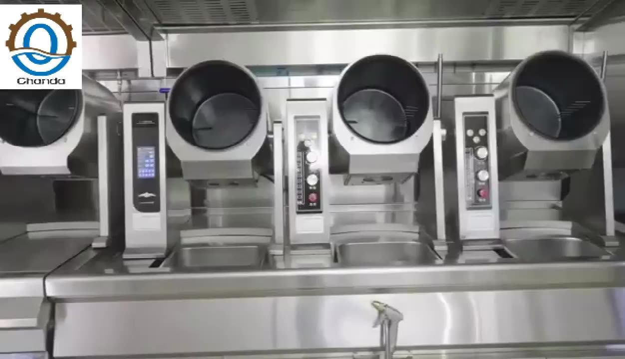 Hot Selling Rotating Wok Automatic Intelligent Robot Cooking Machine ...