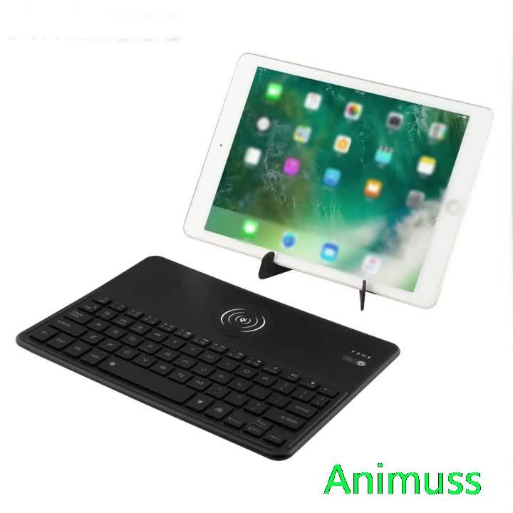 2 In 1 Wireless Universal Charger Charging Keyboard For Iphone/ipad/ios ...