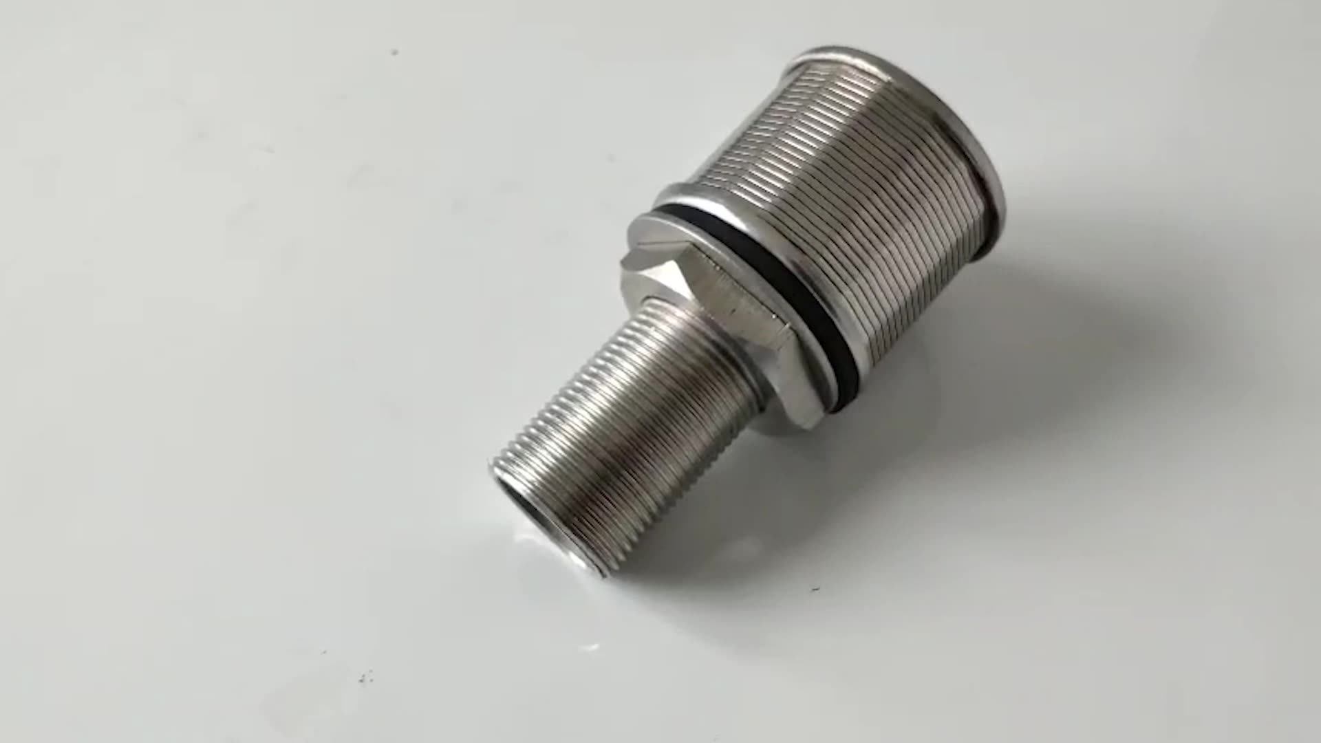 Stainless Steel Sand Filter Wedge Wire Nozzle Screen For Tap Water ...