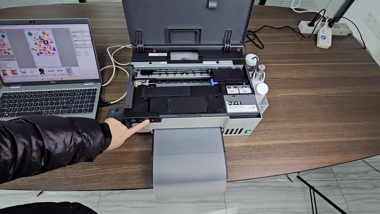 Last A4 Size For L8050 Roll To Roll And Single Sheet Film Printed Dtf ...