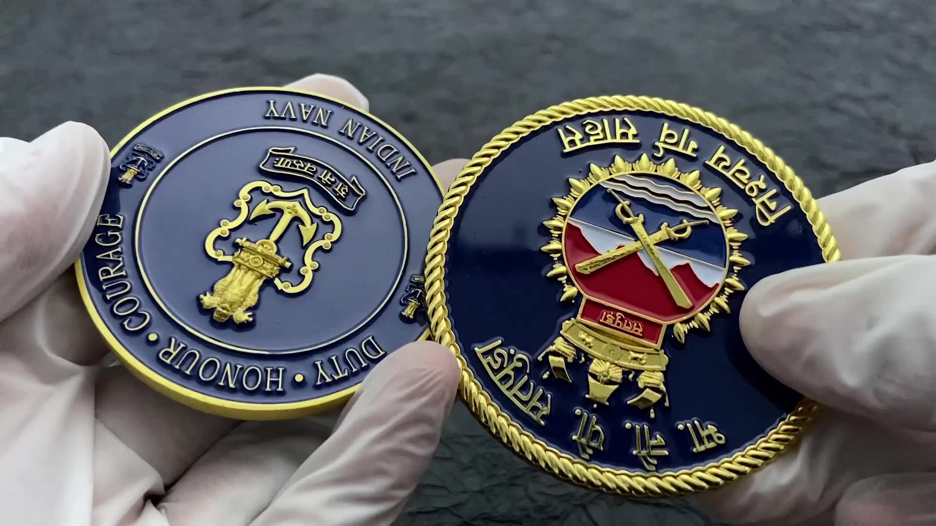 China Factory Custom Gold Soft Enamel Zinc Alloy 3d 2d Challenge Coins ...