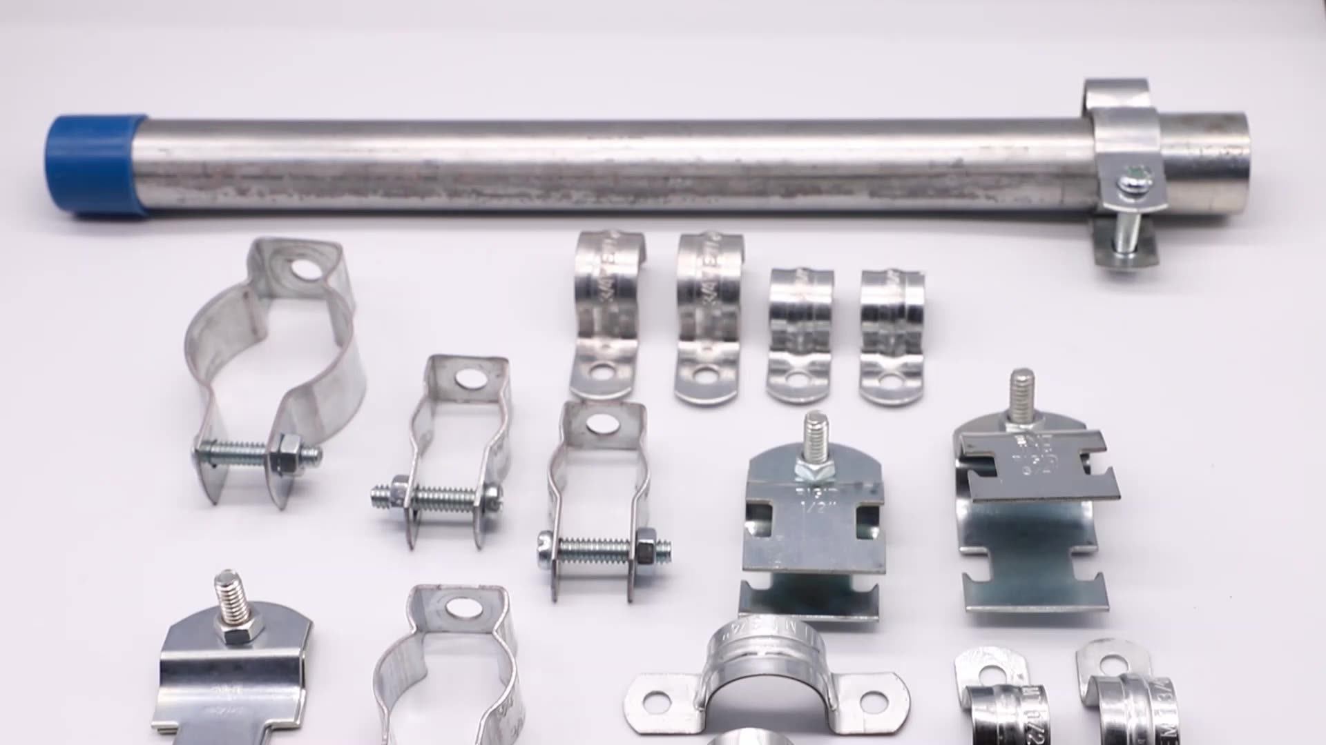 Two Holes Emt Conduit U Shaped Type Zinc Coating Straps Saddle Clamp U ...