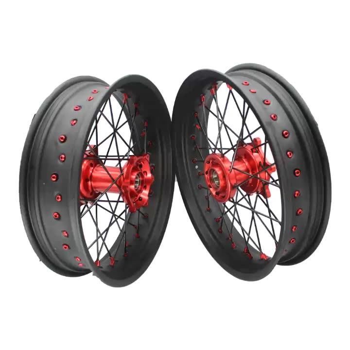 Crf300l Crf300 Rally Supermotard Supermoto Wheels Moto Wheel Set For ...