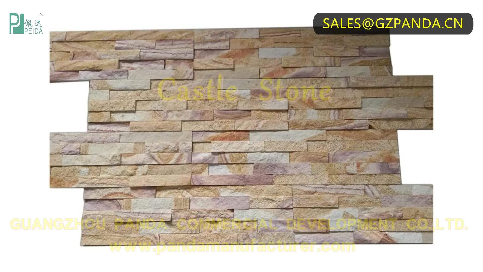 Exterior Facade Artificial Wall Cladding Stone - Buy Exterior Facade ...