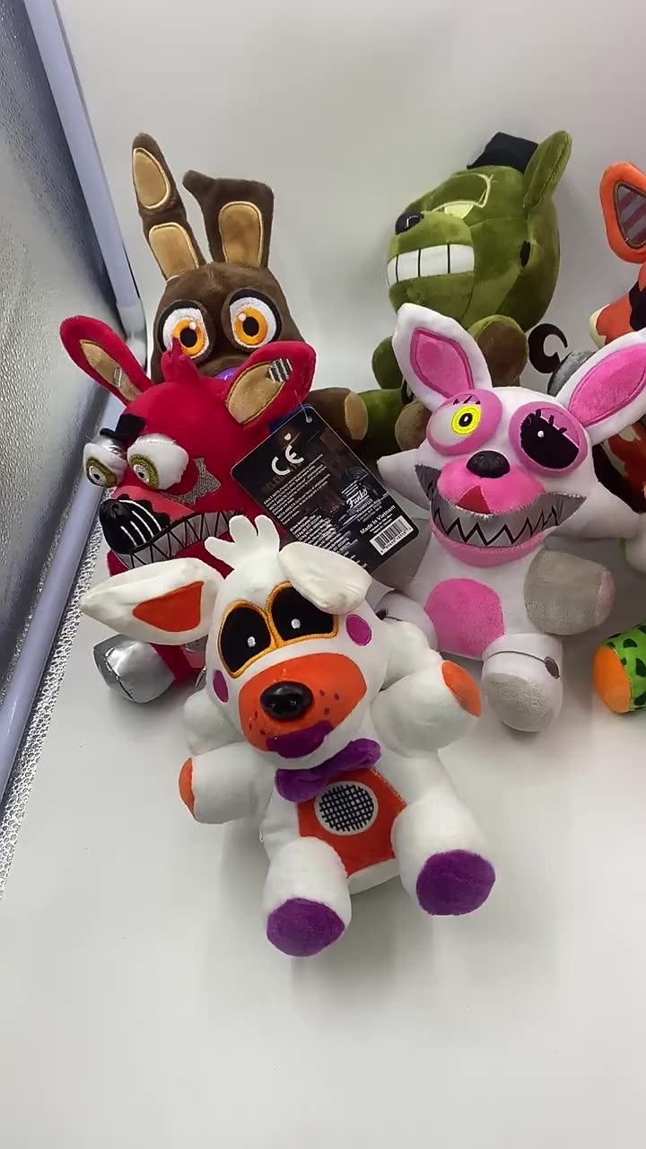 Zd Fanf Sundrop Plush Toy Security Breach Fnaf Mangle Foxy Five Nights ...