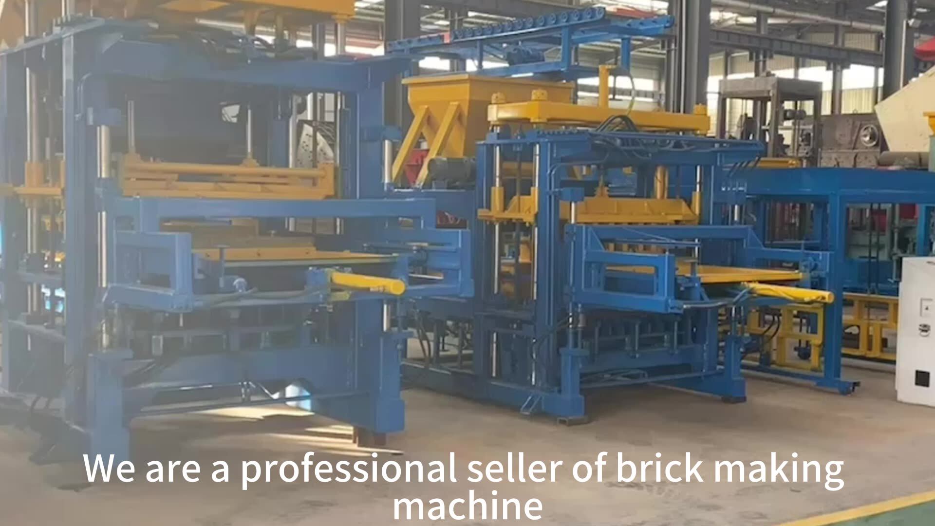 Automatic Push-pull Stationary Brick Maker Machine Brick Red Machine ...