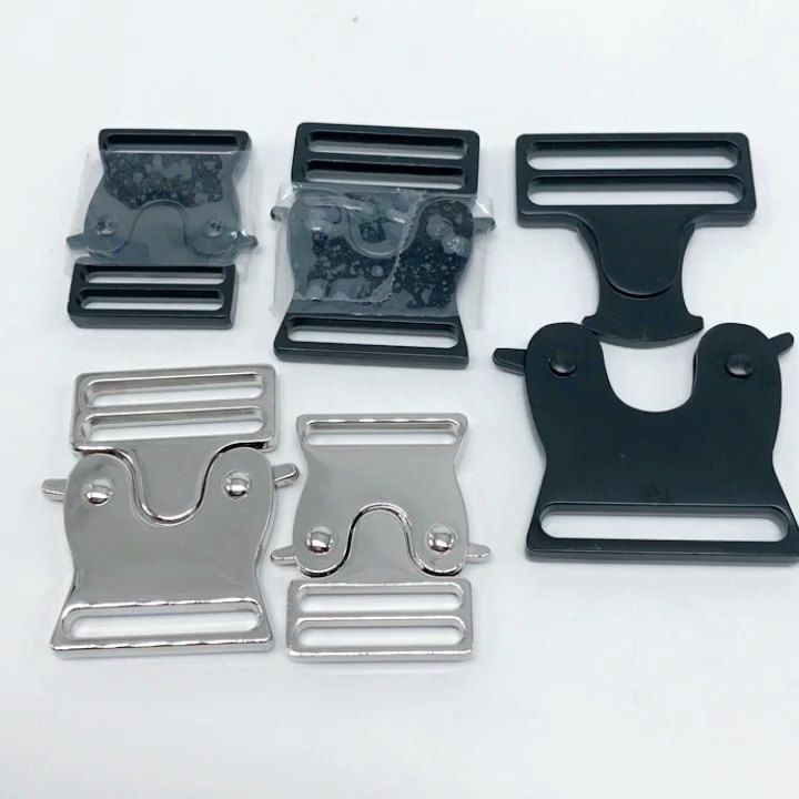 Fashion Belt Buckles 50mm Metal Fasten Buckle Button For Women Down ...