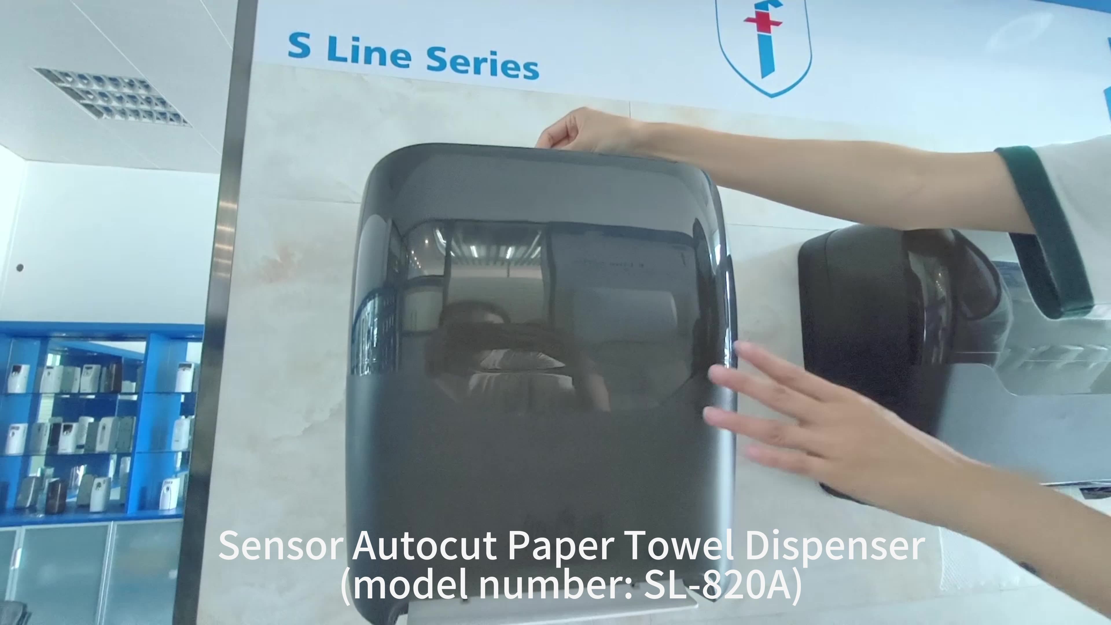 High-capacity Automated Touchless Paper Towel Dispenser By Faner,White (sl-820a) - Buy Paper ...