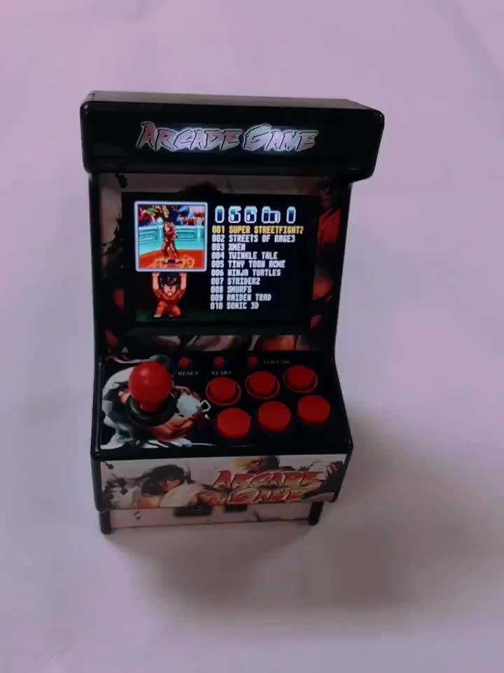 Built-in 156 Childhood Mini Arcade Handheld Game For Kids Retro Mini ...