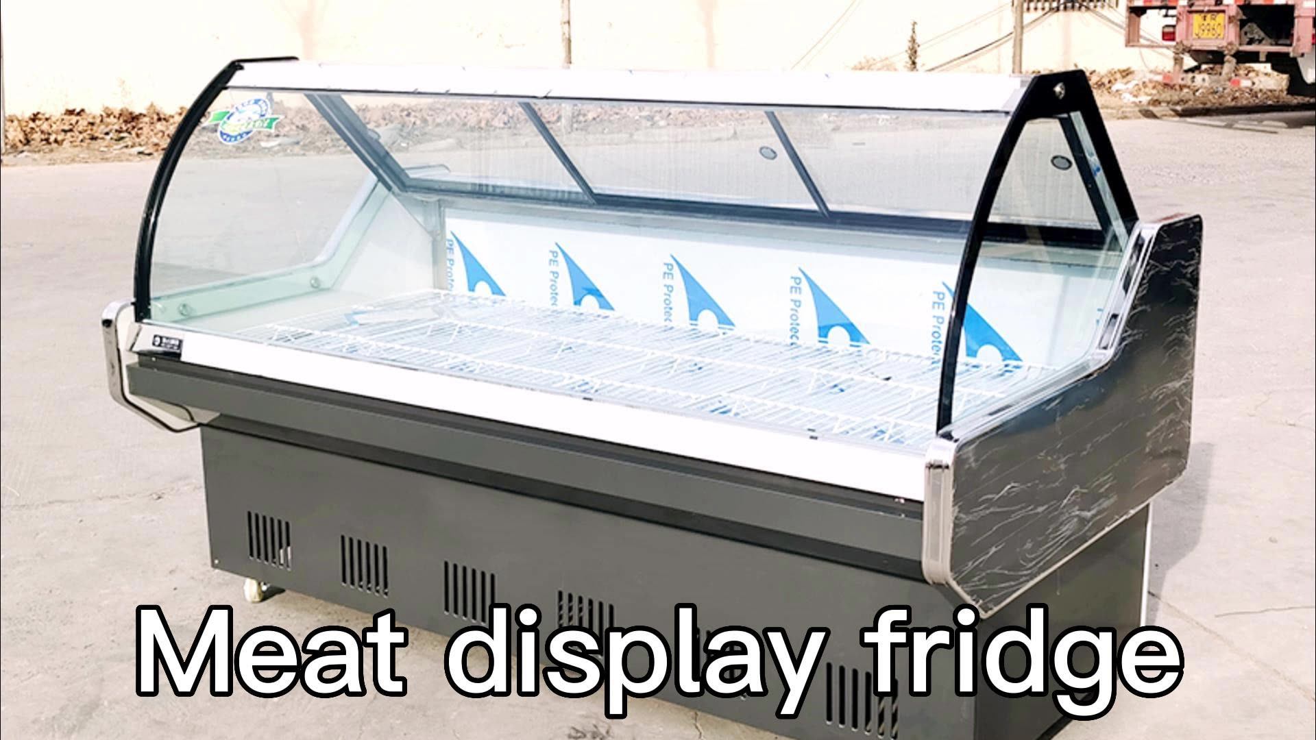 Butchery Fridge Showcase Meat Display Fridge Deli Cooked Prepared Food ...