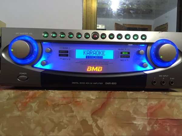 Japan BMB DAR-800 KTV amplifier karaoke amplifier remote control ...