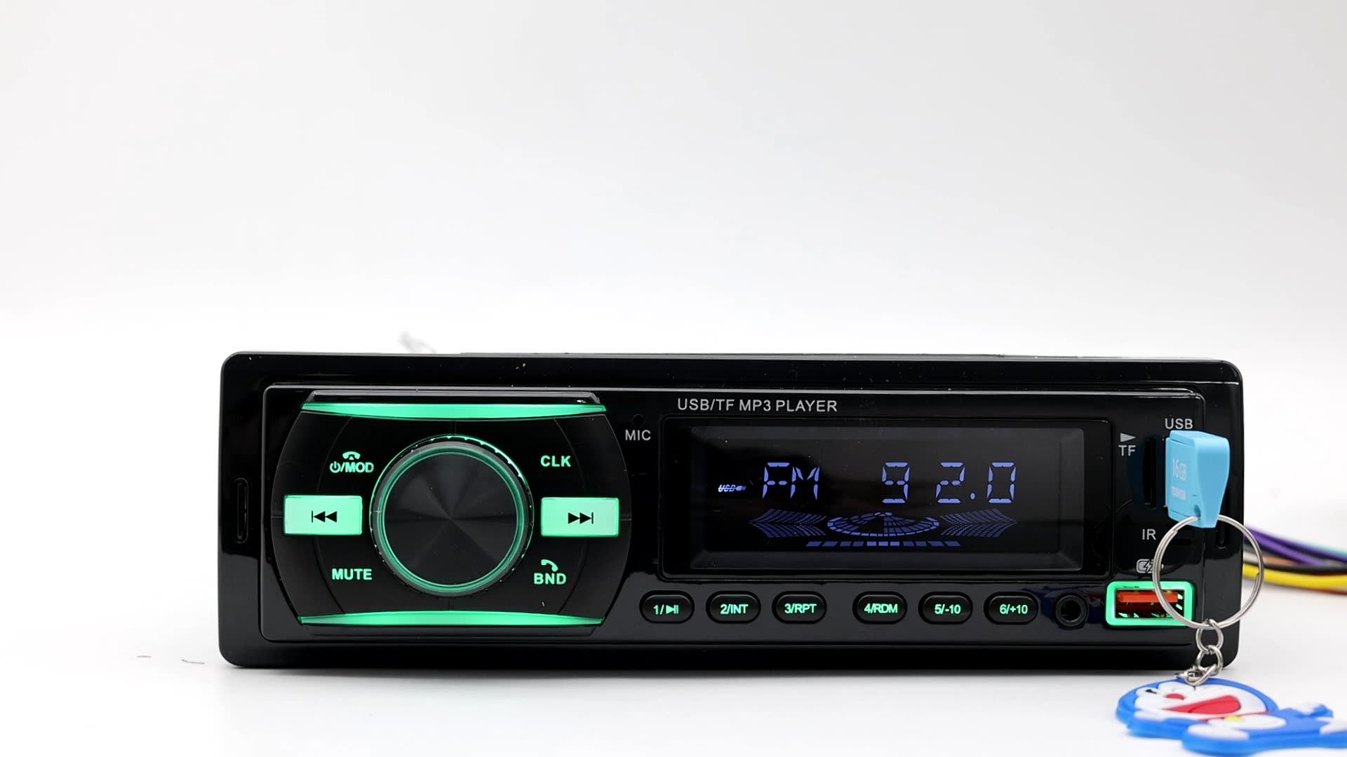 1din Car Mp3 Mp4 Player With Fm Transmitter Bluetooths Transmitter ...