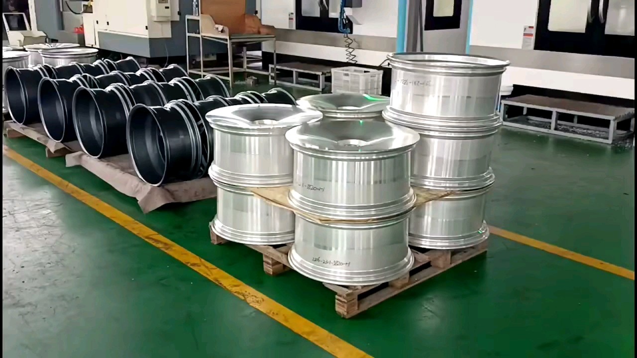 Deep Dish Lip Forged Polished 3-piece Wheel 5x112 20 22 Inch Aluminum ...