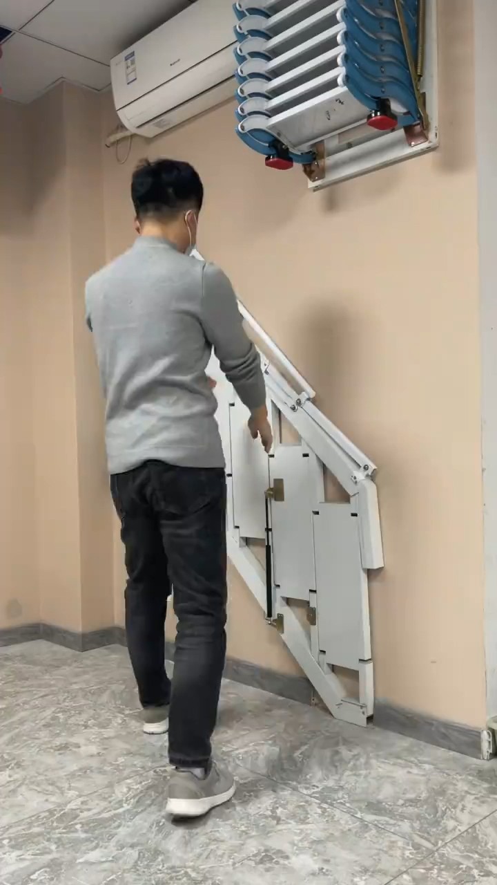 Australian/ American Style Standard Black Powder Coated Metal Stairs ...