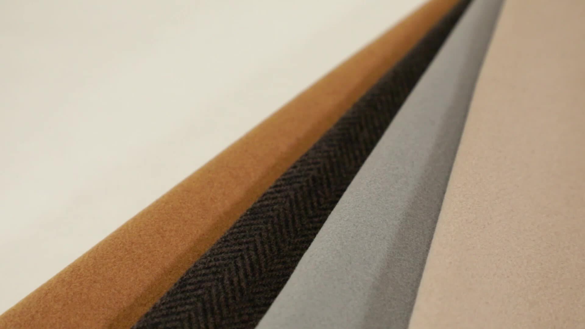 High End Solid Melange Marl Color Polyester Fiber Merino Wool Blend ...