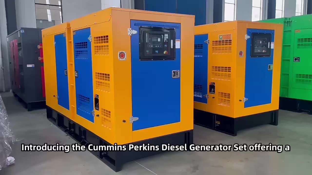 Cummins Perkins Diesel Generator Set 20-3000kw Power Silent Container Type Good Quality ...