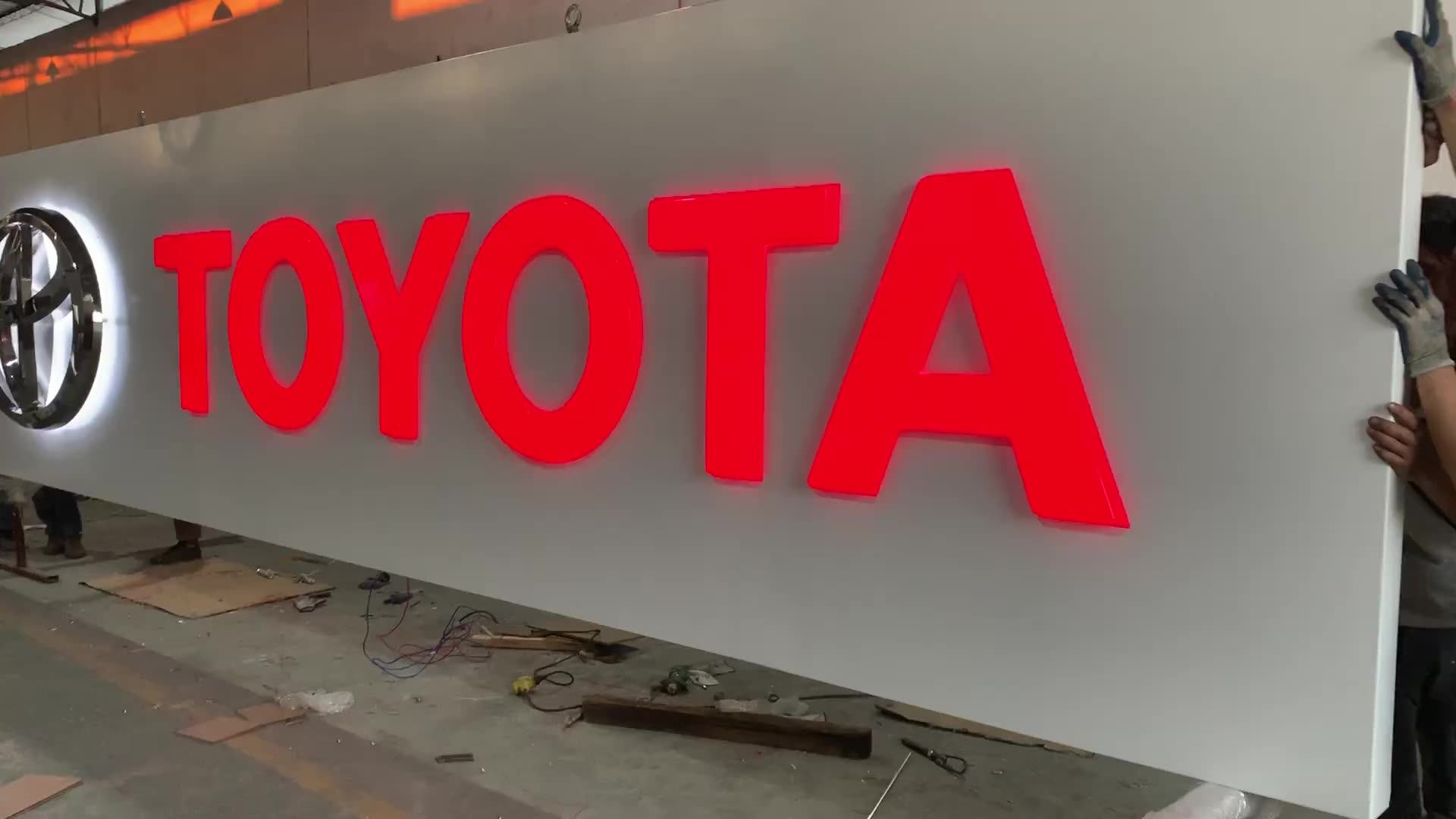 Shop Name Board Designs Acrylic Luminous Led 3d Channel Letter Sign ...