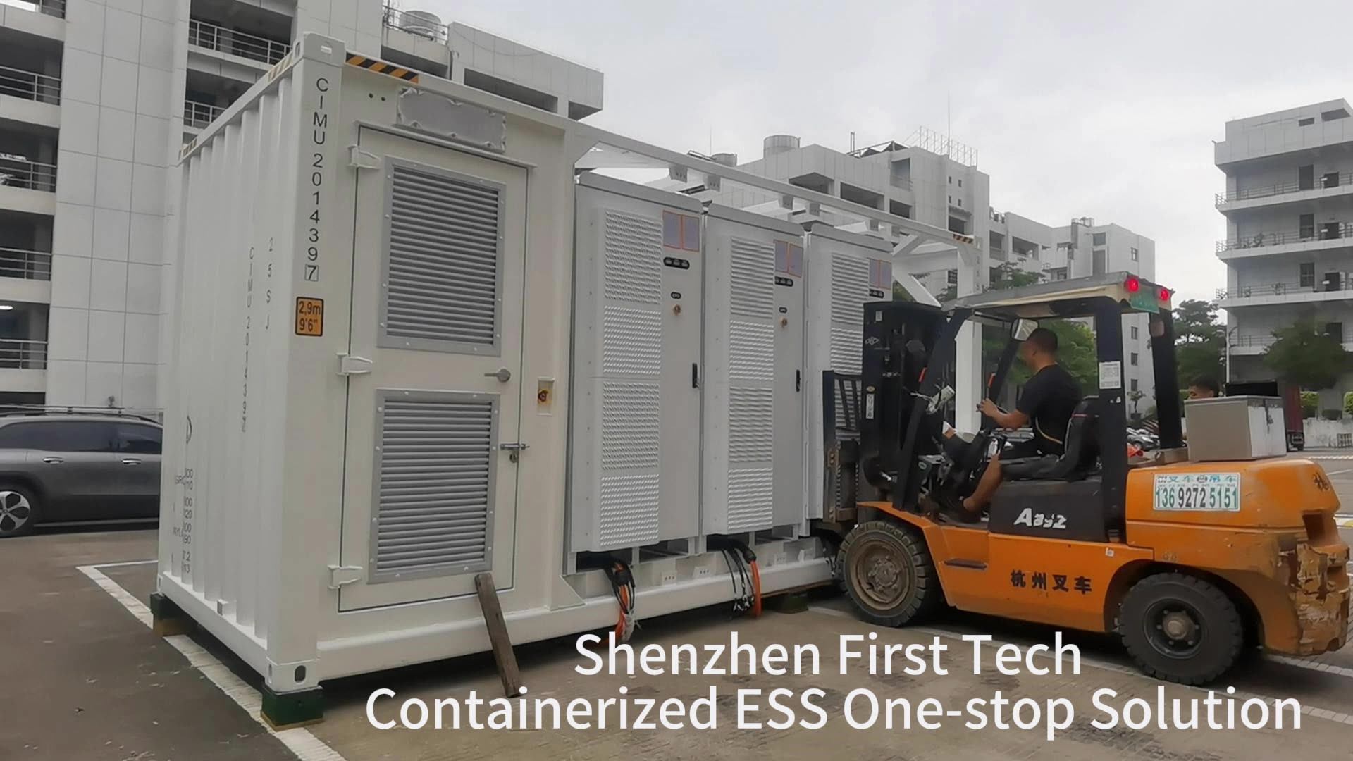 Renewable 1mw 2mwh Bess Container Industrial Big Capacity 3mwh 5mwh ...
