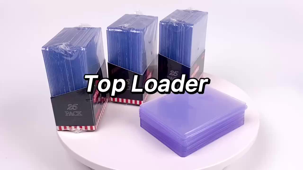 Top Clear Toploader Customized Card Top Loader Mtg Yugion Card Folder ...