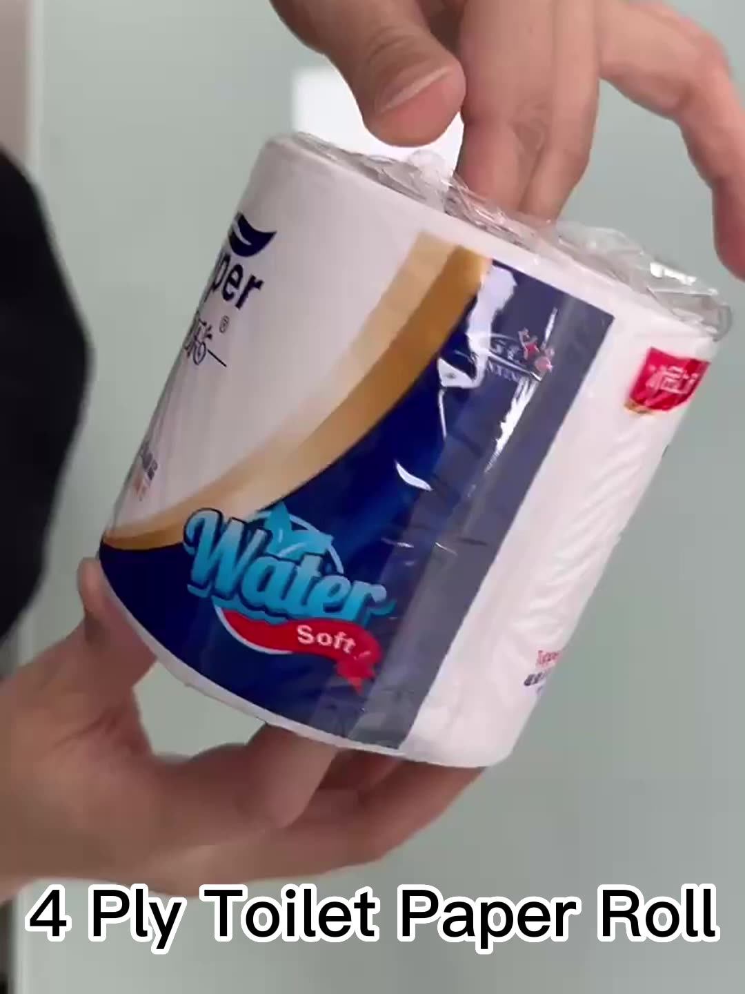 100% Virgin Wood Cellulose Toilet Paper Rolls Direct Supplier ...