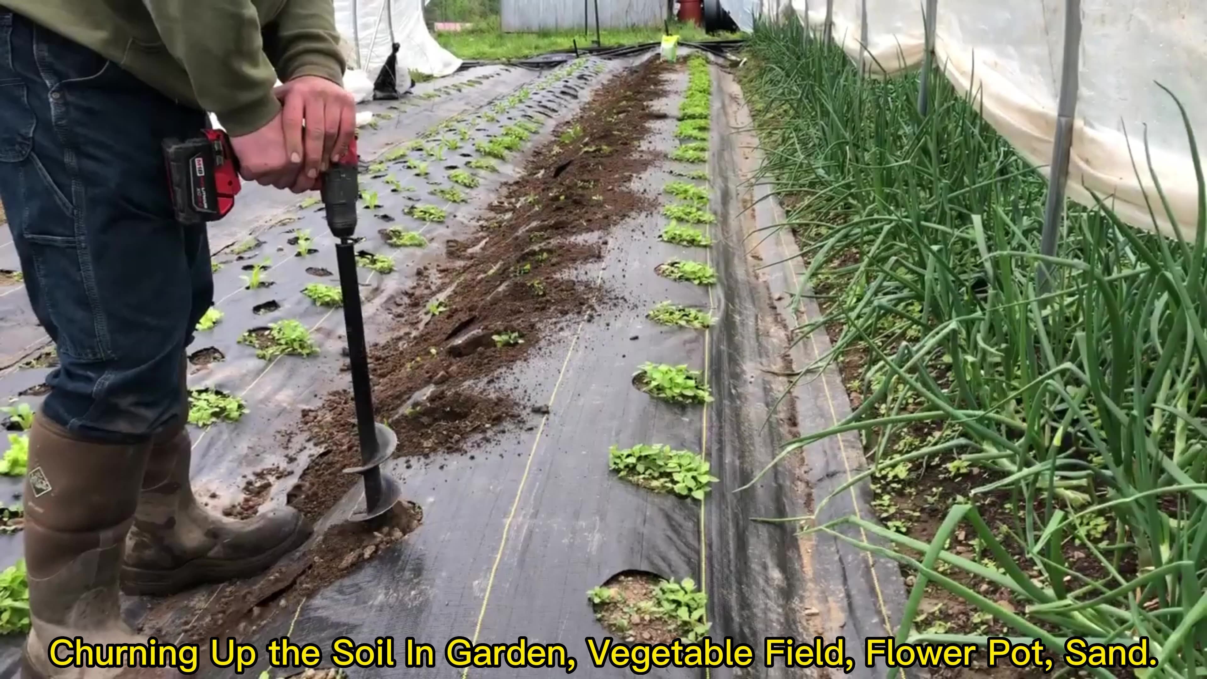 Spiral Garden Earth Digging Hole Soil Auger Drill Bits For Planting ...