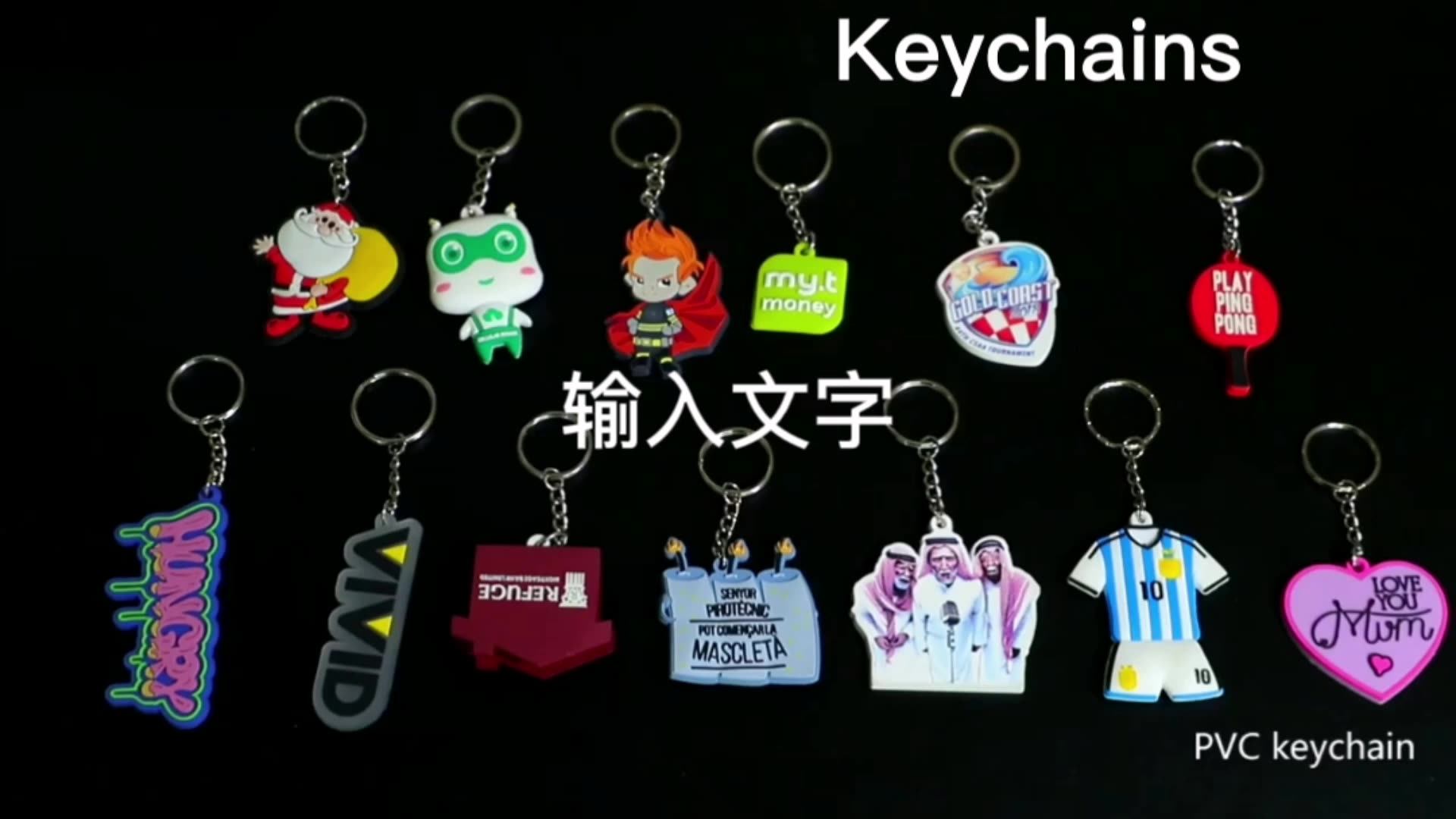 Custom Design Keychain Soft 2d Rubber Pvc Key Chain - Buy Cheap ...