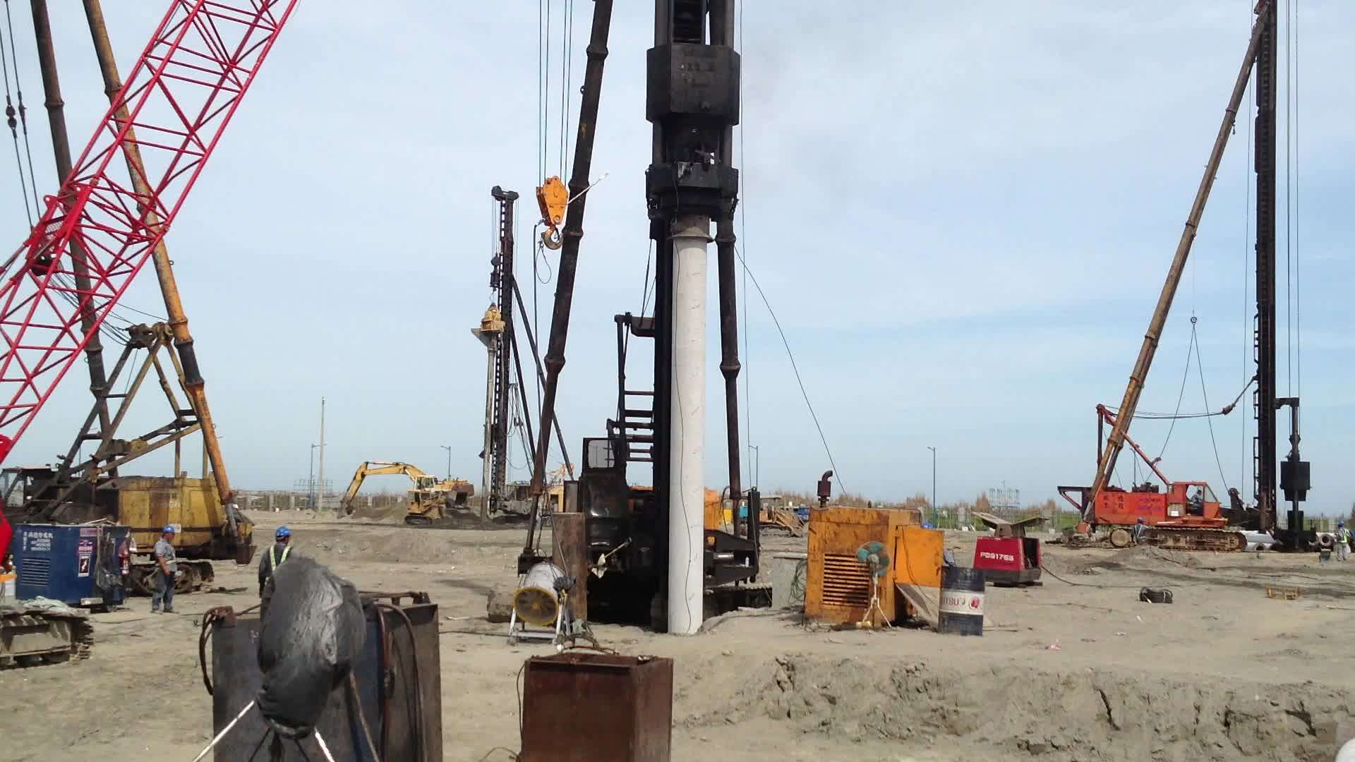 Juli brand DD45 diesel Spun pile driving hammer for bridge foundation ...