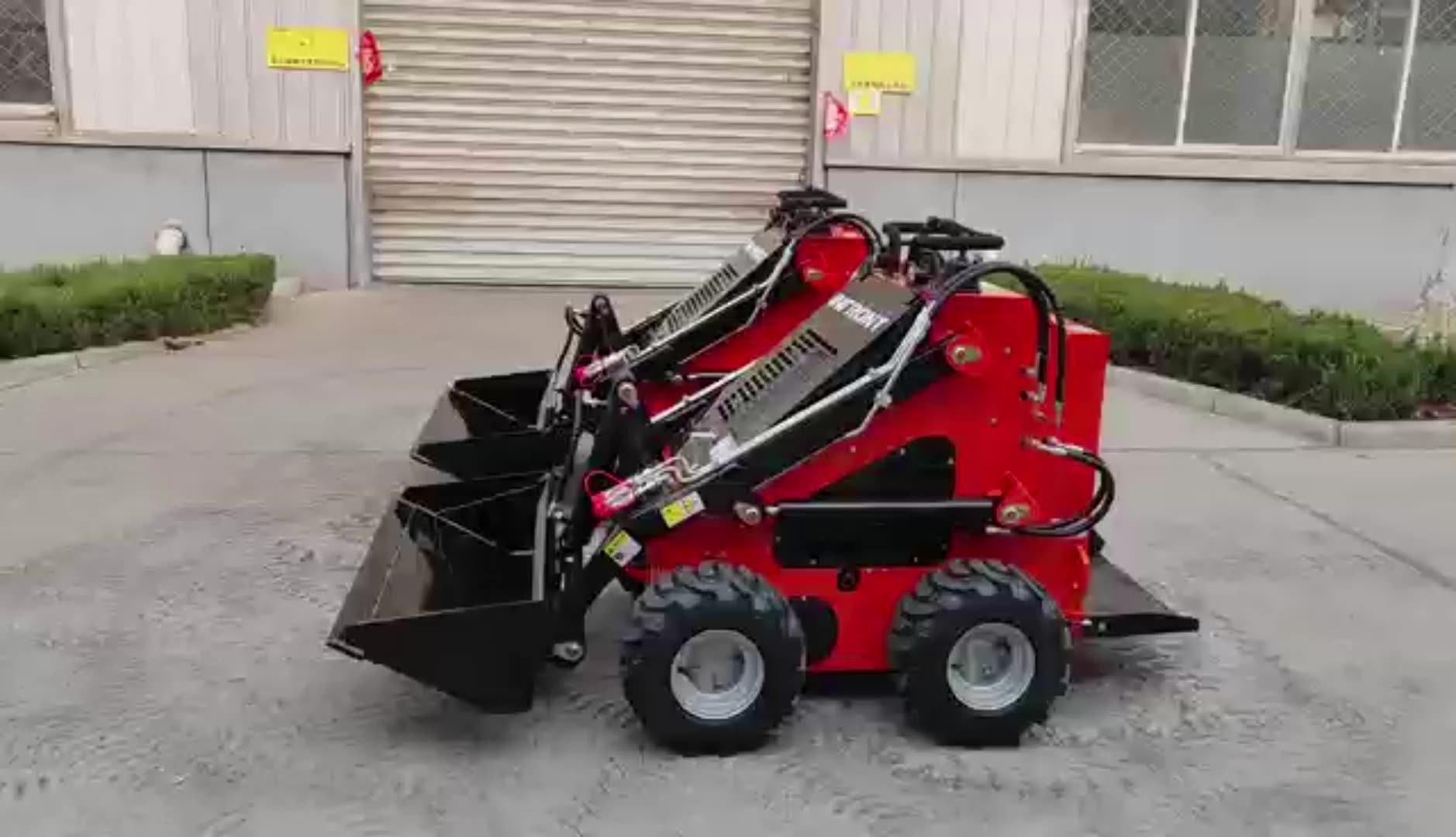 Telescopic Loader Backhoe Mucking Front End Skid Loader Crawler Compact ...