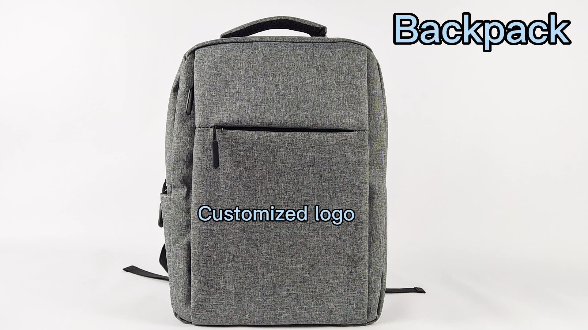 Office Computer Packsack Laptop Backpack Rucksack School Bags With Usb ...