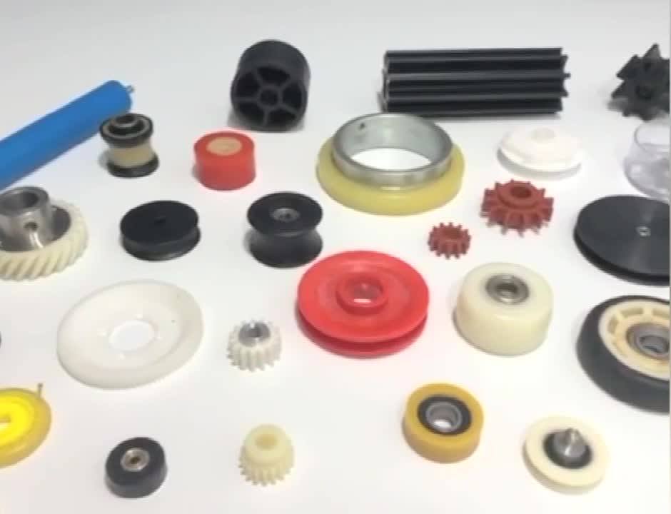Custom V Shape Groove Polyurethane Rubber Wheel Roller - Buy ...