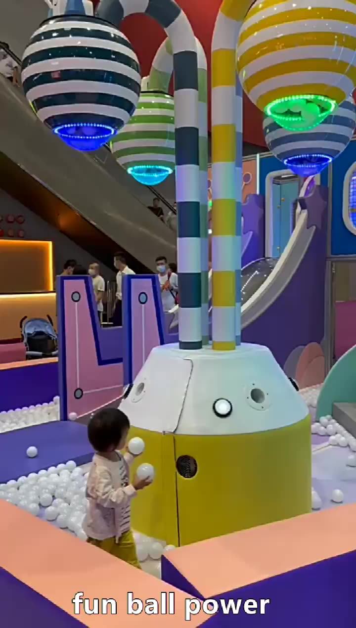 New Design Amusement Park Indoor Playground Equipment Set Portable Ball ...
