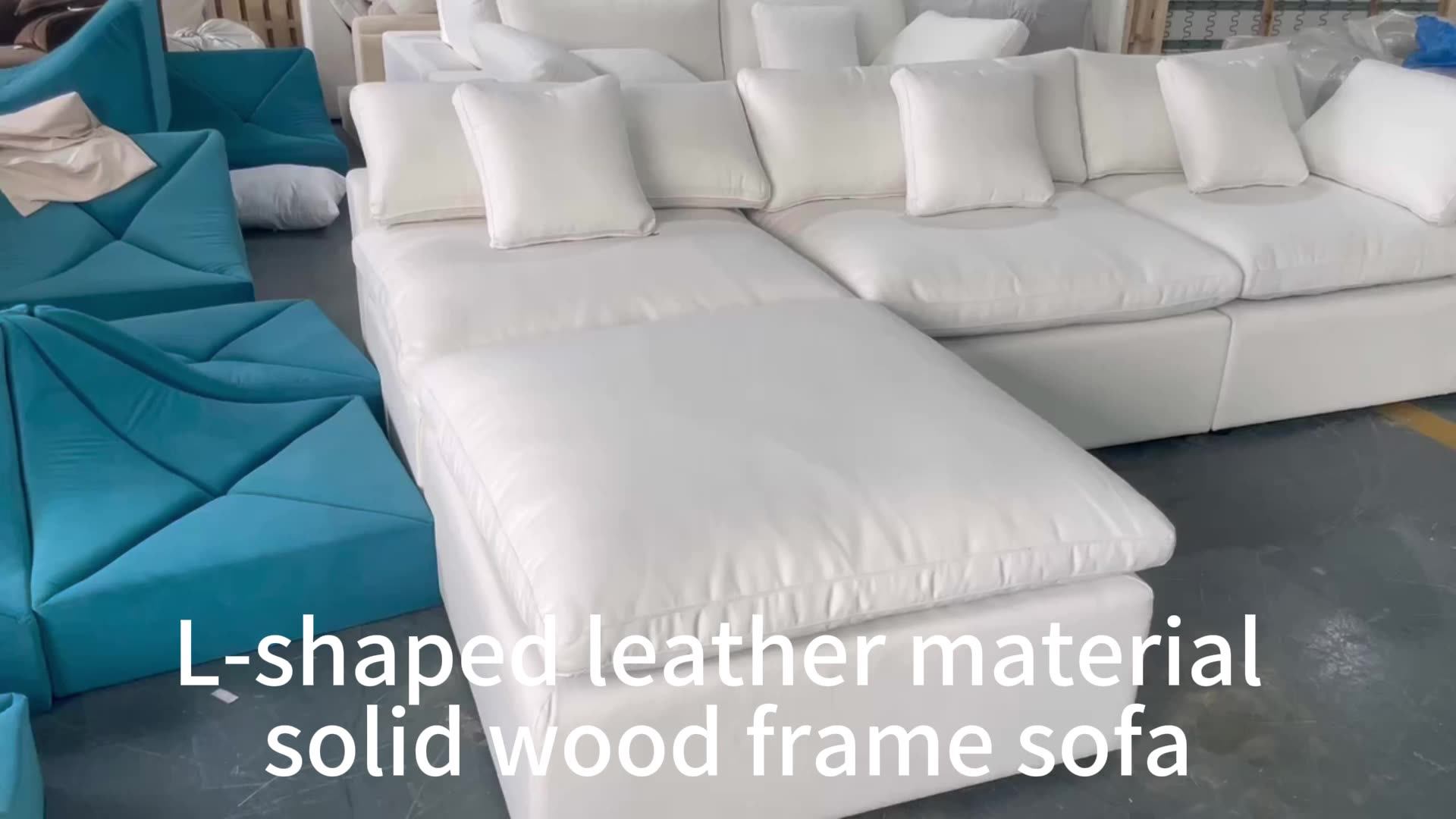 Modern Luxury Factory Bed Living Room Restaurant Furniture Couch L ...