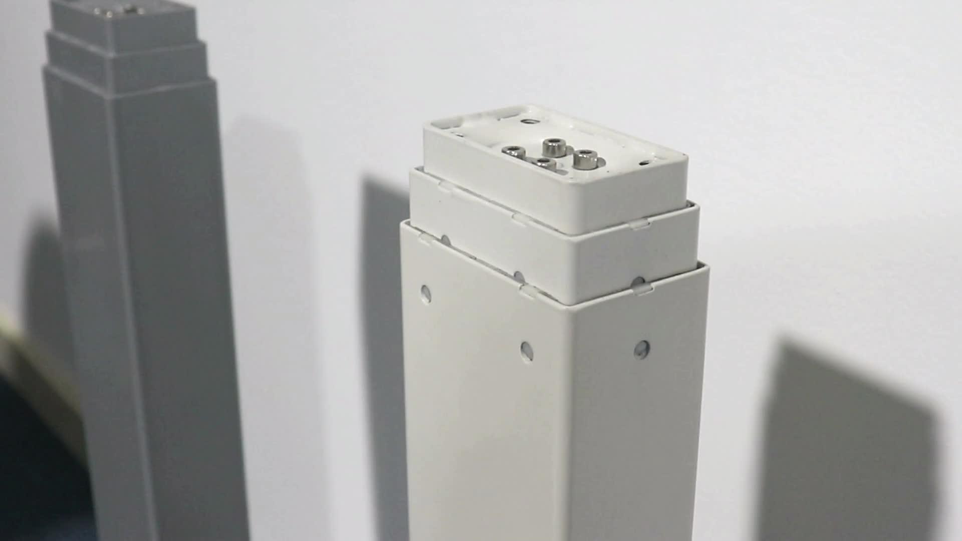 Two Rectangular Lifting Column For High-quality Electric Adjustable ...