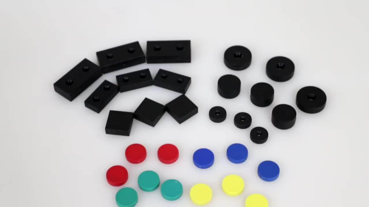 Injection Magnet Custom Neodymium Arc Tiles Magnets For Motors Rotor ...