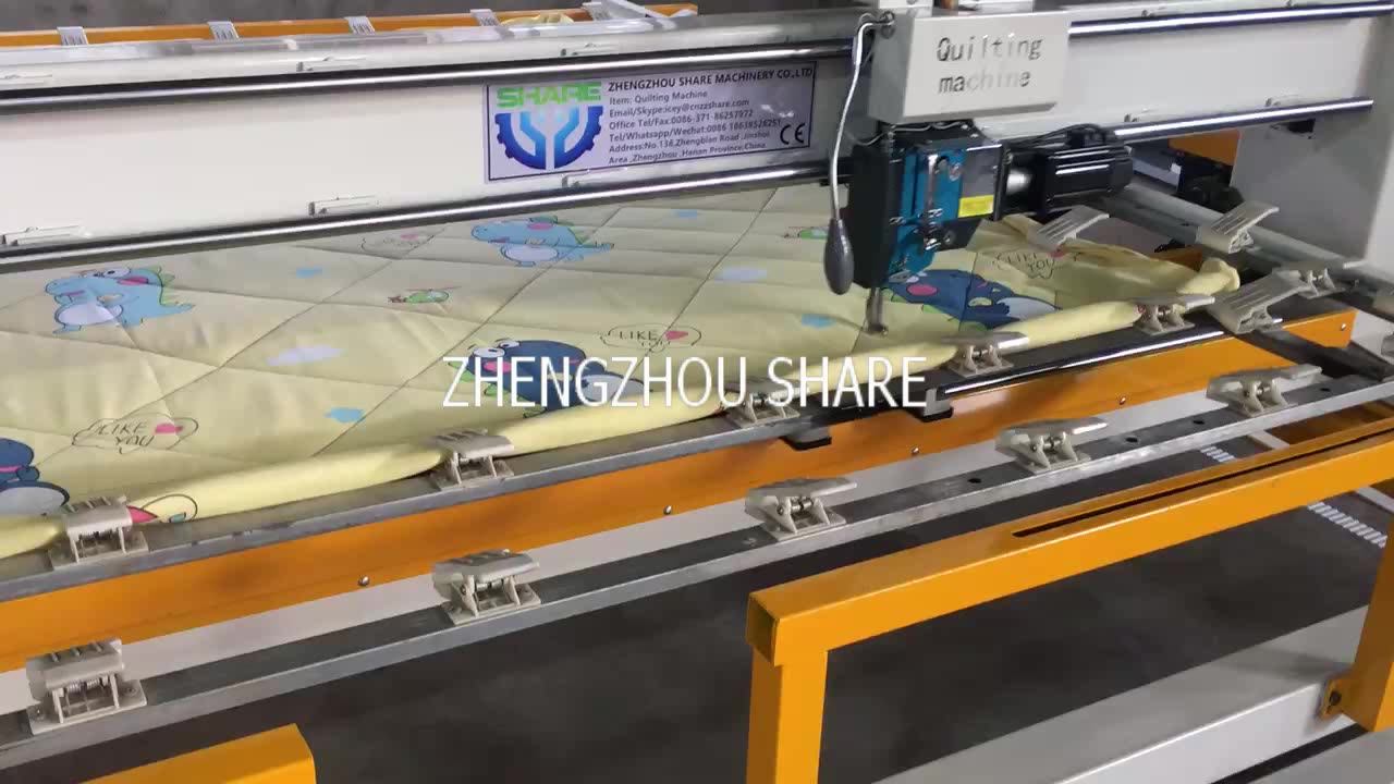Cnc High Speed Single Needle Quilting Machines Computerized Single Head ...